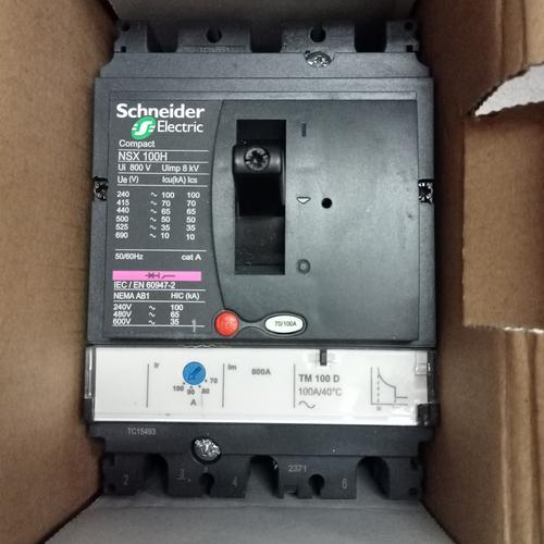 Jual MCCB NSX100H 3p 100a 70ka Compact NSX SCHNEIDER - Jakarta Pusat ...