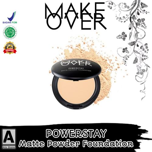 Jual MAKE OVER - Powerstay Matte Powder Foundation Original - N30 N ...
