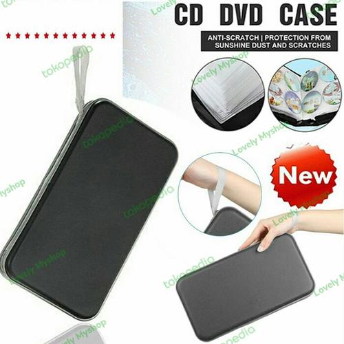 Jual Tempat CD Tas Kaset DVDs CD Isi 80 keping - Hitam - Kota Tangerang ...