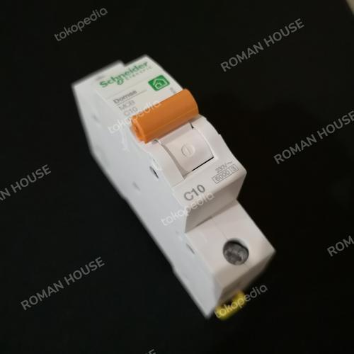 Jual mcb schneider 10a domae 1p Pengaman stop kontak 1phase Sikring ...