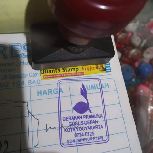 Jual Stempel Pramuka - Kab. Sleman - Stempel Quanta online | Tokopedia