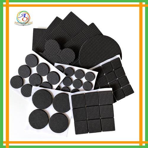 Jual Bantalan Pelindung Alas Kaki Kursi Meja 25mm Karet Busa Anti Slip ...