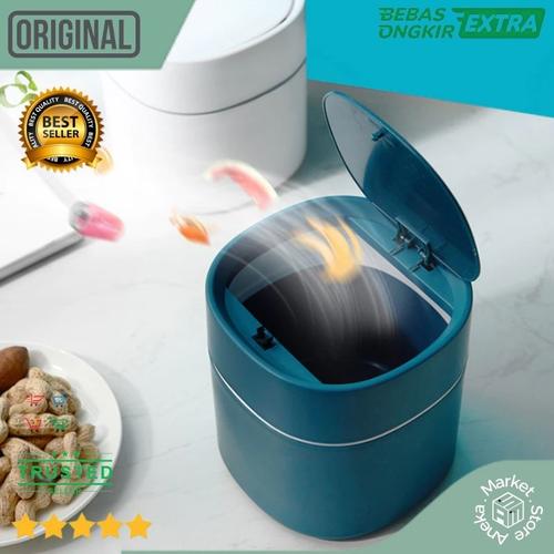 Jual Tempat Sampah Mini Small Desk Trash Bin Minimalis - Biru - Kota ...