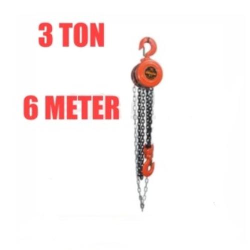 Jual CHAIN BLOK 3 TON 6 METER TACKEL KATROL HOIST - Jakarta Barat ...