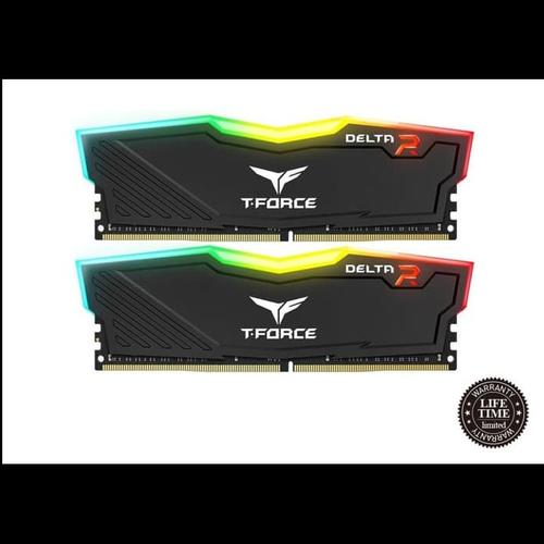 Jual Team Memory Delta Tforce RGB DDR4 16 GB ( 8GB X 2 ) PC 3600 ...