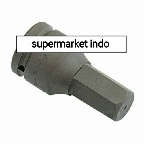 Jual Mata Hex Bit Impact Socket 3/4" 32mm Black Hitam 32 mm Allen Key ...