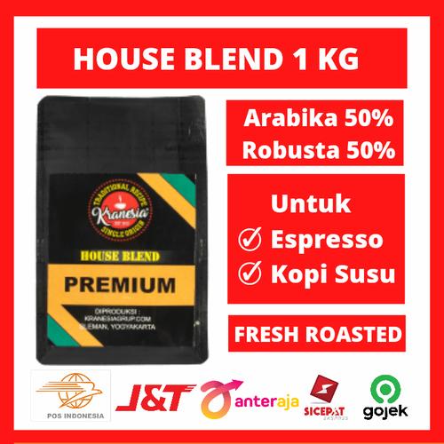 Jual KOPI HOUSE BLEND 1KG ESPRESSO COFFEE KOPI SUSU 1 KG BIJI ROBUSTA ...