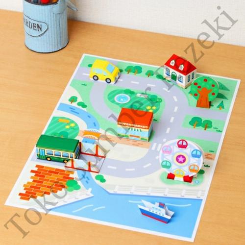 Jual Easy Diorama Pemandangan Papercraft Kota Paper Craft City Sea ...