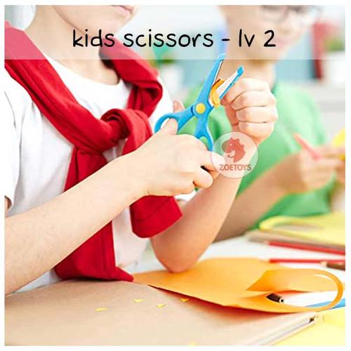Jual Shukaku Kids Scissors Lv 1 2 | Kidipulse Kidicut Safety Scissors ...