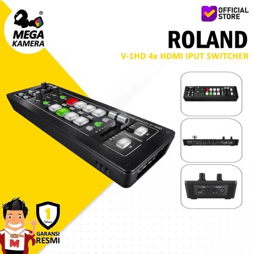 Promo Roland V-1HD Portable 4 x HDMI Input Switcher - Video Mixer V1HD Cicil 0% 3x - Jakarta ...