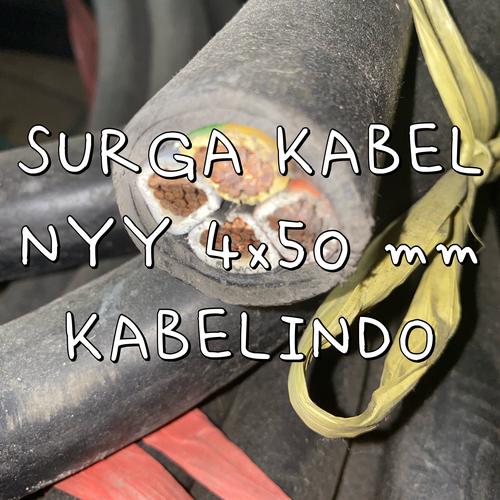 Jual NYY 4x50 mm KABELINDO/ NYY 4 x 50/ KABEL TUFUR 4x50/ KABEL ENGKEL ...