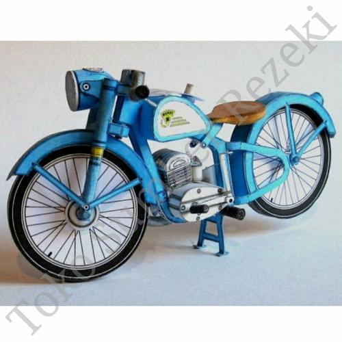Jual Motor Klasik Paper Craft Diorama Manet Papercraft Motorcycle Jadul ...