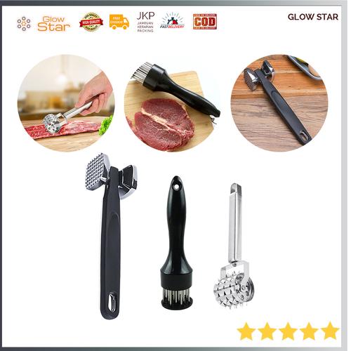 Jual Alat Penghalus Daging Steak Tenderizer Beef Hammer - Jarum Roll ...