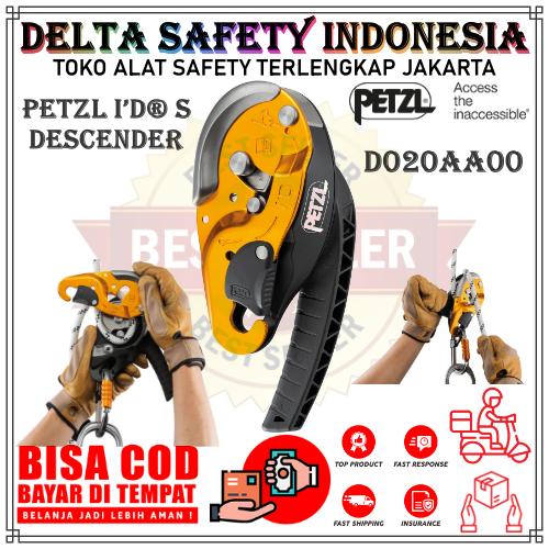 Jual Petzl I'D S Descender D020AA00 / Auto Stop Descender /Survial ...
