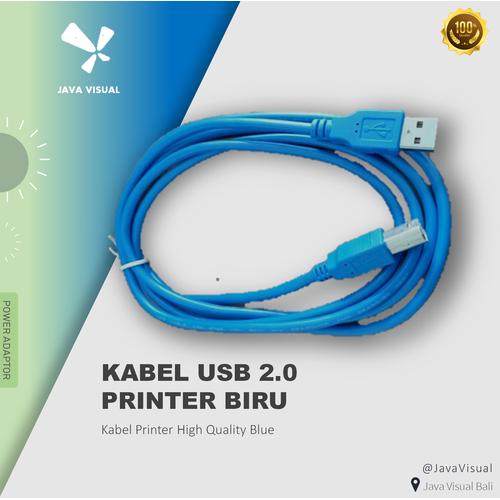 Jual Kabel USB Printer 2 Meter Kabel AB Printer Scanner HQ - Kota ...