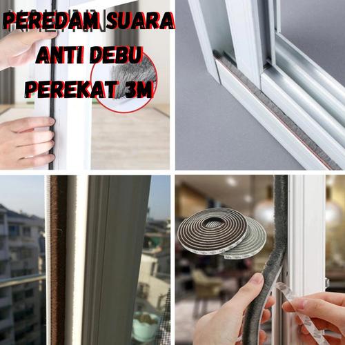 Jual Original Door Window Seal 3M Moher Mohair Sliding Door Peredam ...