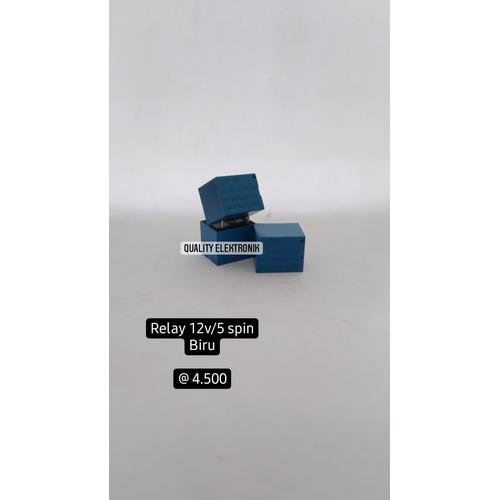 Jual RELAY 12volt 5 pin biru - Kota Semarang - Quality Electronic ...