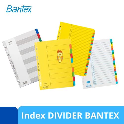 Promo PEMBATAS ORDNER INDEX MYLAR BANTEX - 6050 - Kota Denpasar - Bali ...