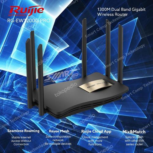Jual Wirelles Router Gigabyte Ruijie RG-EW1200G PRO - Kota Bukittinggi ...