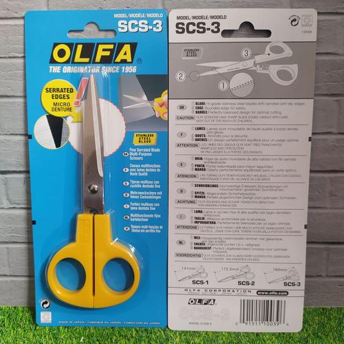 Promo Gunting 160 mm SCS-3 OLFA Stainless Steel Blade - Jakarta Barat - Olfa Stationery | Tokopedia