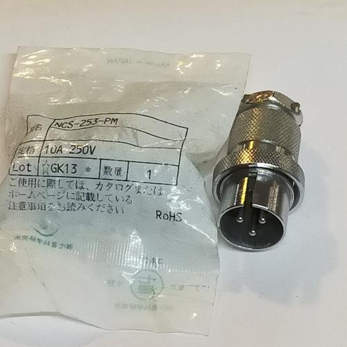 Jual Circular Connector 3 Pin Nanaboshi NCS 253 PM Original Japan - Kab ...