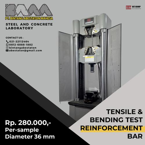 Jual Uji material besi beton Diameter 36mm besi baja - Jakarta Timur ...