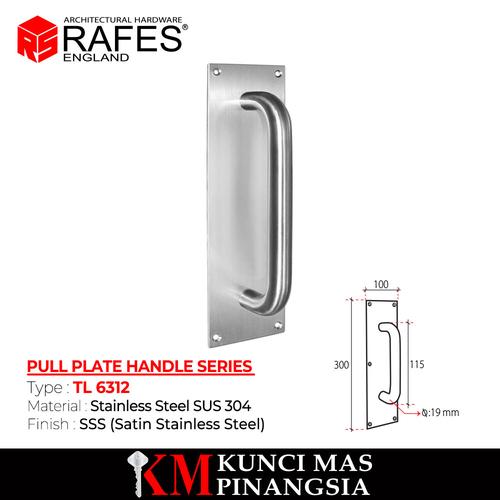 Jual Tarikan Pintu / Pull Plate Handle / 6312 / RAFES ORIGINAL ...