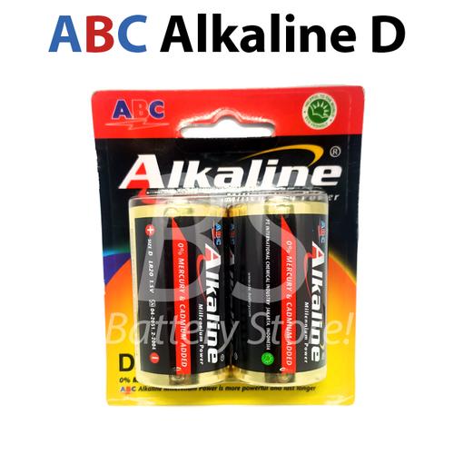 Jual Baterai ABC Alkaline D / R20 - 2 pcs! - Battery - Batre - Batere ...