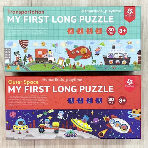 Jual Pinwheel My first Long Puzzle Transportation Mainan Edukasi Anak ...