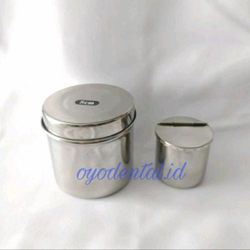 Jual Tempat tampon / wadah cotton pellet kassa / cotton roll - 5cm ...