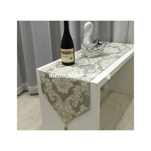 Jual Table runner/ alas meja makan/ taplak meja panjang-MHS284 - reina ...