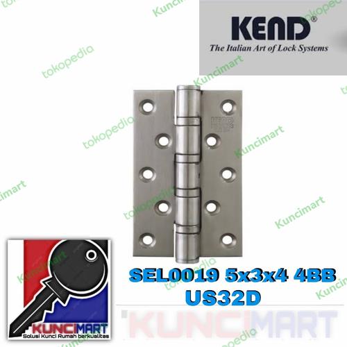 Jual Engsel pintu KEND Sel0019 5x3x4 4BB NRP US32D || sel 0019 Engsel 5 ...