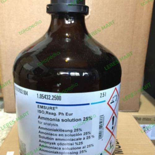 Jual ammonia solution 25% Merck 2.5L - Kota Depok - LERES MART | Tokopedia