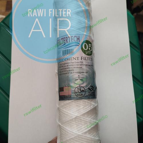 Jual catridge filter benang 10 inch filter benang - 1 mikron - Kota ...