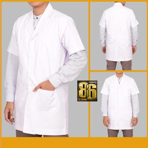 Jual JAS LABORATORIUM LENGAN PENDEK/BAJU LABORATORIUM JAS LAB /BAJU ...