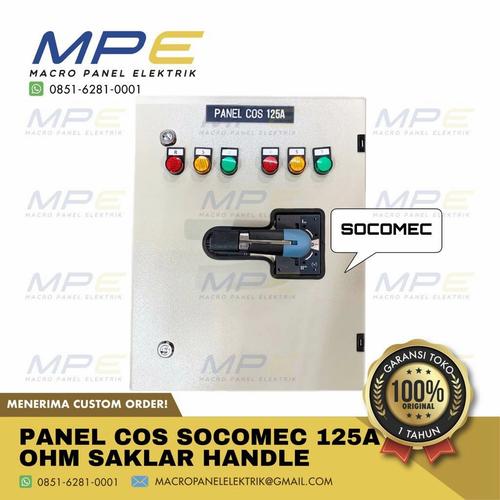Jual Panel COS SOCOMEC 125A Ohm Saklar Handle / Panel COS Ohm Saklar ...