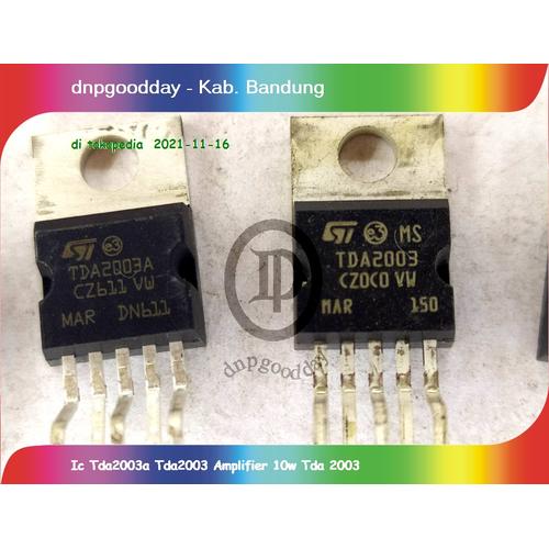 Jual Ic Tda2003a Tda2003 Amplifier 10w Tda 2003 - Kab. Bandung ...