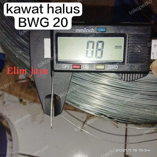 Jual kawat seng / kawat ikat / kawat galvanis halus. harga per 1 kg - BWG 22 - Jakarta Timur ...