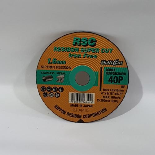 Jual Nippon Resibon Super Cut "IRON FREE" RSC 4x1.6 (105x1.6) - Jakarta ...