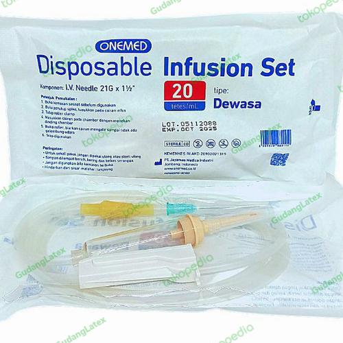 Jual infus set dewasa onemed / selang infus set dewasa - Kab. Bekasi ...
