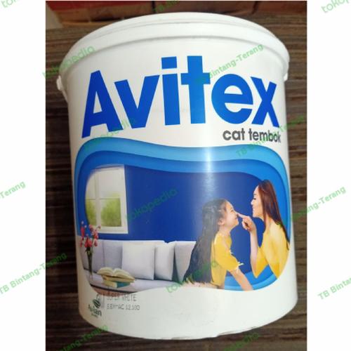 Jual AVITEX PUTIH SUPER WHITE CAT TEMBOK INTERIOR GALON 5 KG - Kota ...