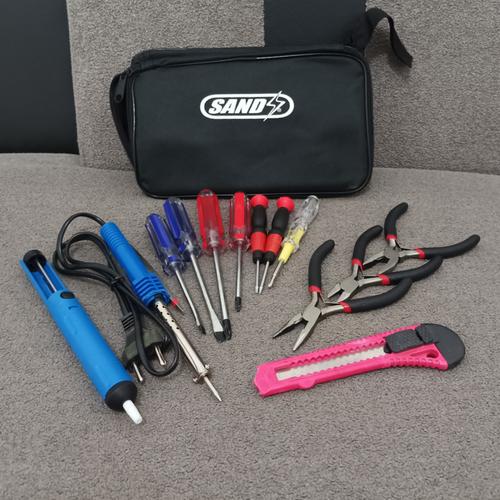 Jual Toolkit Set 14 pcs Toolkit Electrical Toolkit Alat Reparasi ...