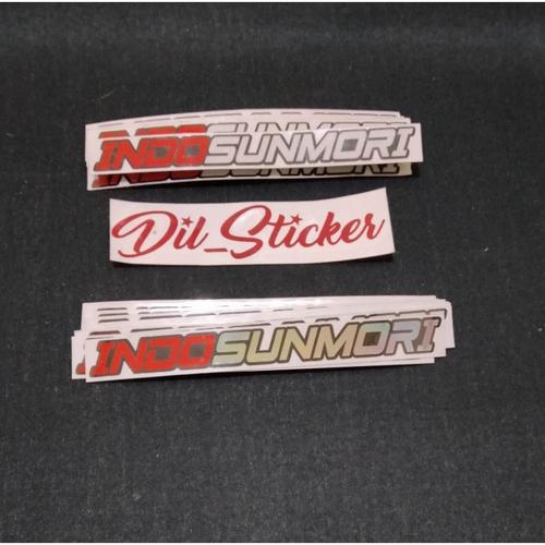 Jual STICKER INDOSUNMORI CUTTING - Hologram - Jakarta Timur - Dil ...