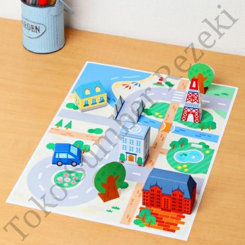 Jual Easy Diorama Pemandangan Papercraft Kota Paper Craft City Laut ...