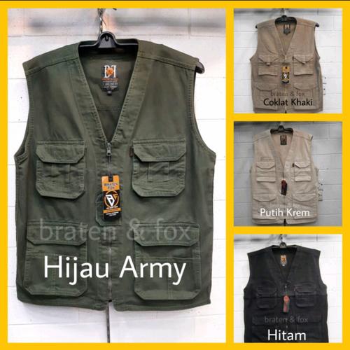 Jual ROMPI KANVAS OUTDOOR (OBLONG) | Seragam | Tactical Vest | Mancing ...
