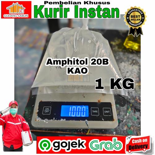 Jual Amphitol 20B KAO / Lauryl Betaine / Foam Booster - 1kg - Jakarta ...