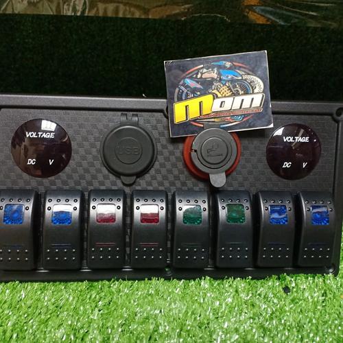 Jual switch panel mobil/saklar lampu/saklar model arb/saklar mobil led ...