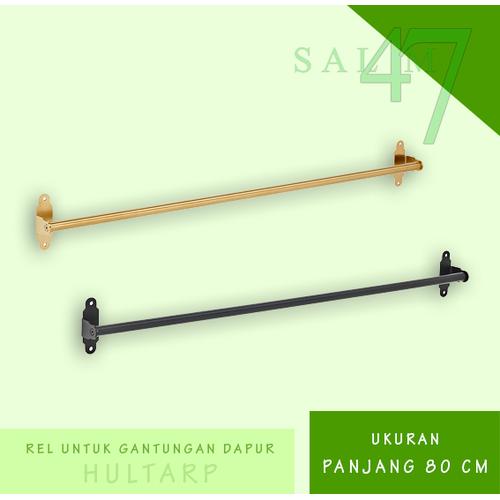 Jual REL DENGAN PELITUR / HANYA REL untuk rak dinding 80cm BATANG DAPUR ...