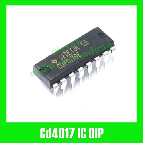 Jual CD4017 CD4017BE 4017 DECADE COUNTER DIVIDER IC DIP-16 AF70 - Kota ...
