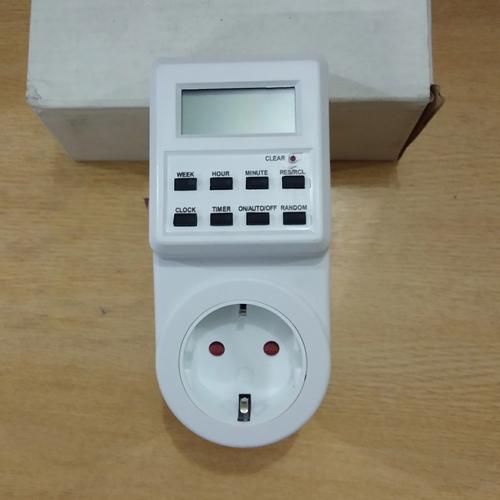 Jual Timer Digital Switch , stop kontak Time Setting colok ke listrik ...